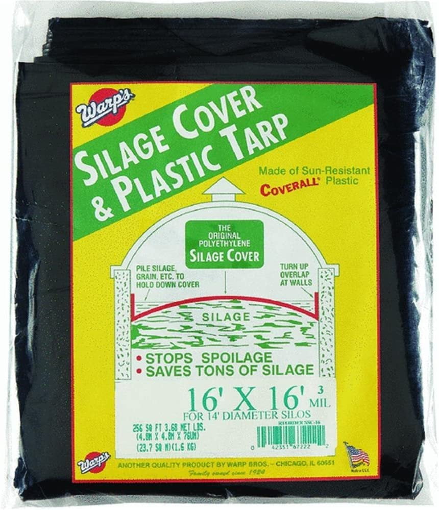 16x16 Black Tarp/Silo Cap - Walmart.com