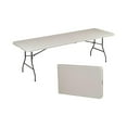 Free Shipping! Staples 8' x 30" Heavy Duty Folding Table White (79233/ ...