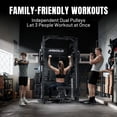 Mikolo M11 Smith Machine with Weight Bench, 450LBS Dumbbell Set with ...