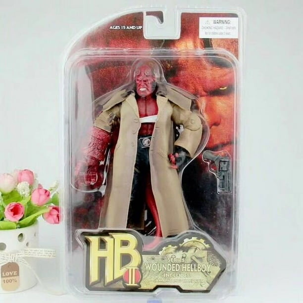 MEZCO/Ant Hellboy Hellboy modelo de mano de muñeca súper móvil de 7 pulgadas | Walmart en línea
