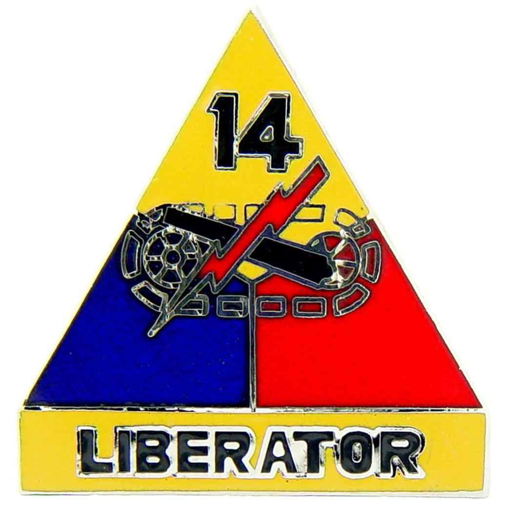 U.S. Army 14th Armored Division Pin 1" - Walmart.com