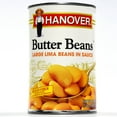 (2 pack) Hanover Butter Beans Large Lima Beans in Sauce, 40.5 oz Can ...