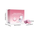 YYUZH Toilet Cleaner Tablets 12pcs, Daily Stain Remover and Odor ...