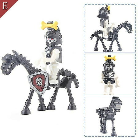 Ninja Skeleton Medieval Castle Knight Warriors Skeletons Building ...