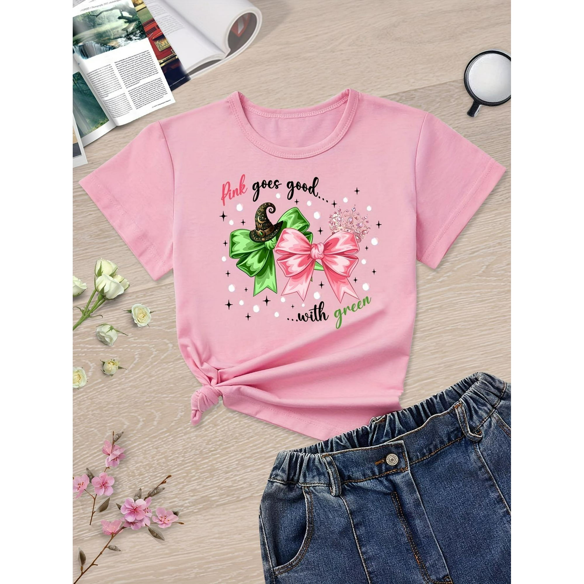 Click here for Generic Wicked Cute pink Goes Good With Green Witc... prices