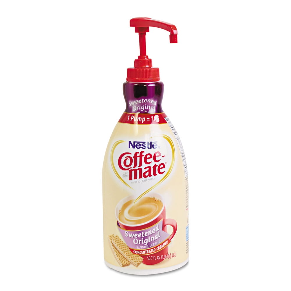 Coffee-Mate 12039938 Liquid Coffee Creamer, Sweetened Original, 1.5 ...