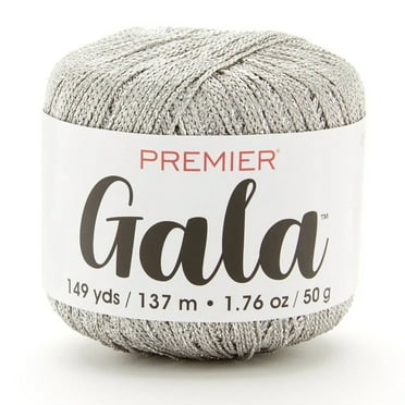 Premier Yarns Gala Yarn, Ideal Yarn for Crocheting and Knitting, Made ...