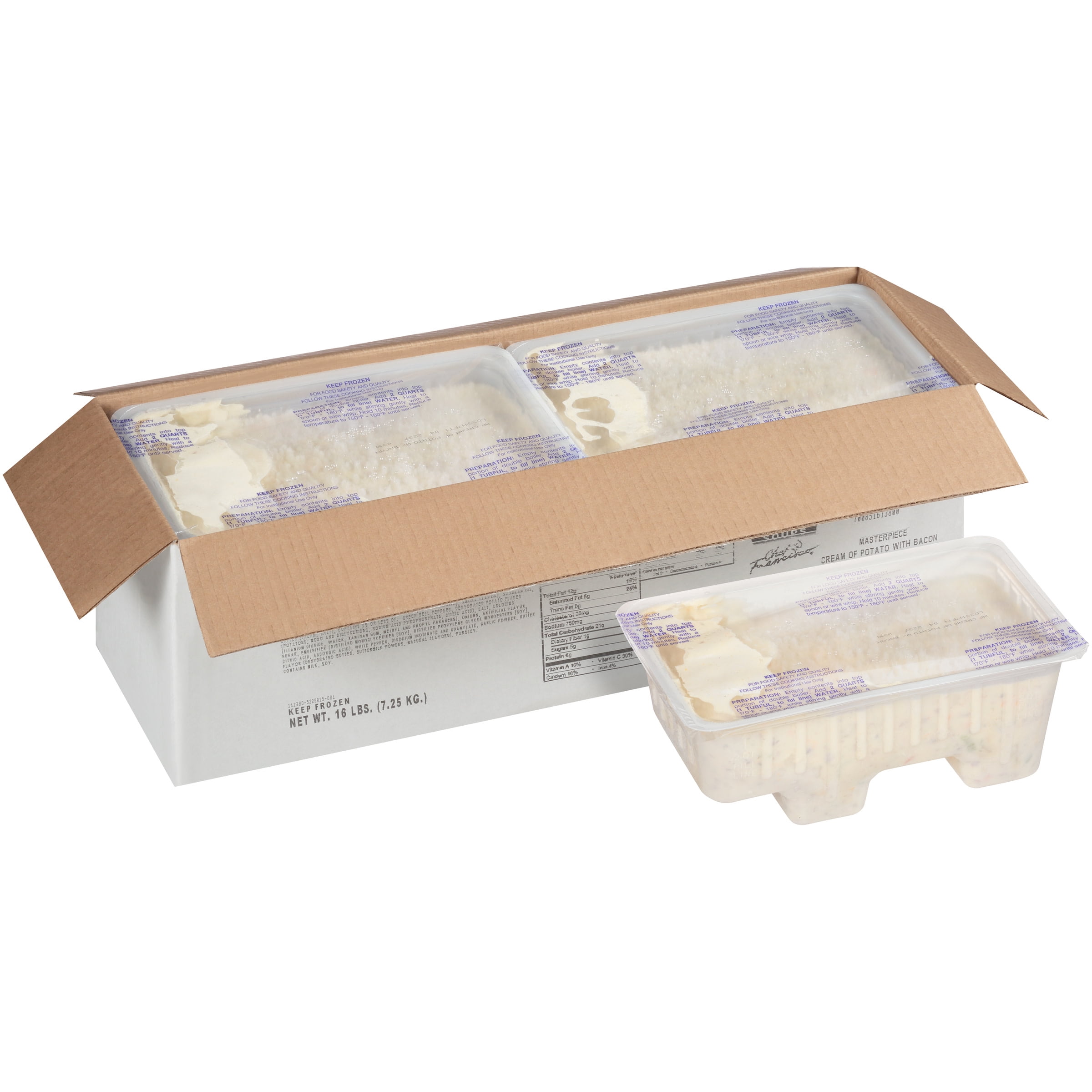 HEINZ CHEF FRANCISCO Masterpiece Potato with Bacon Soup, 4 lb. Tub ...