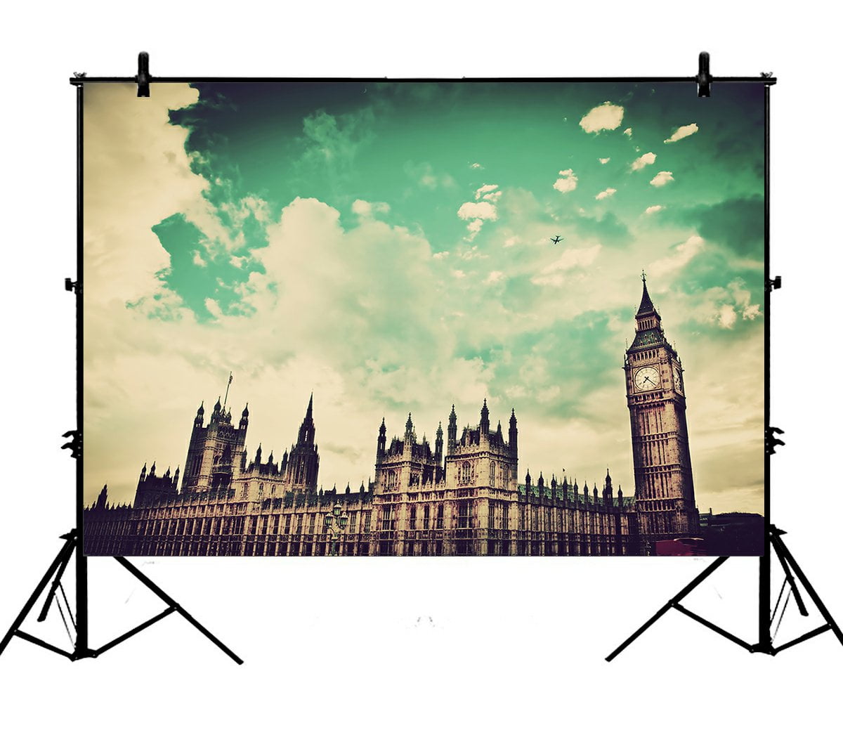 PHFZK 7x5ft Cityscape Backdrops, London Big Ben and the Palace of ...