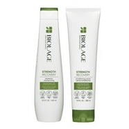 Biolage Strength Recovery Shampoo & Conditioner Set, Reduces Breakage ...
