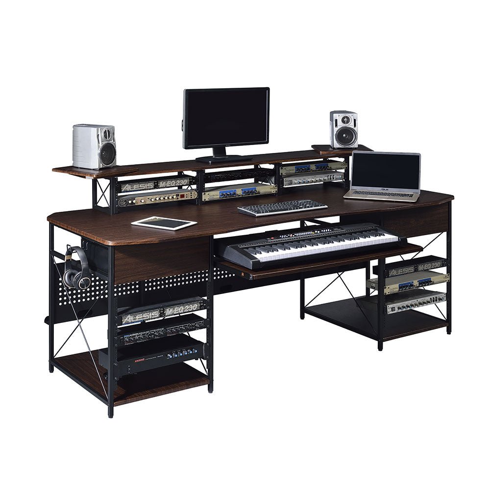 Musiea EX200 Series Pro Music Recording Studio Desk Workstation w/ 3 x ...