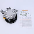 iSpchen Power Steering Pump with Pulley for Mercedes-Benz CLS500 ...