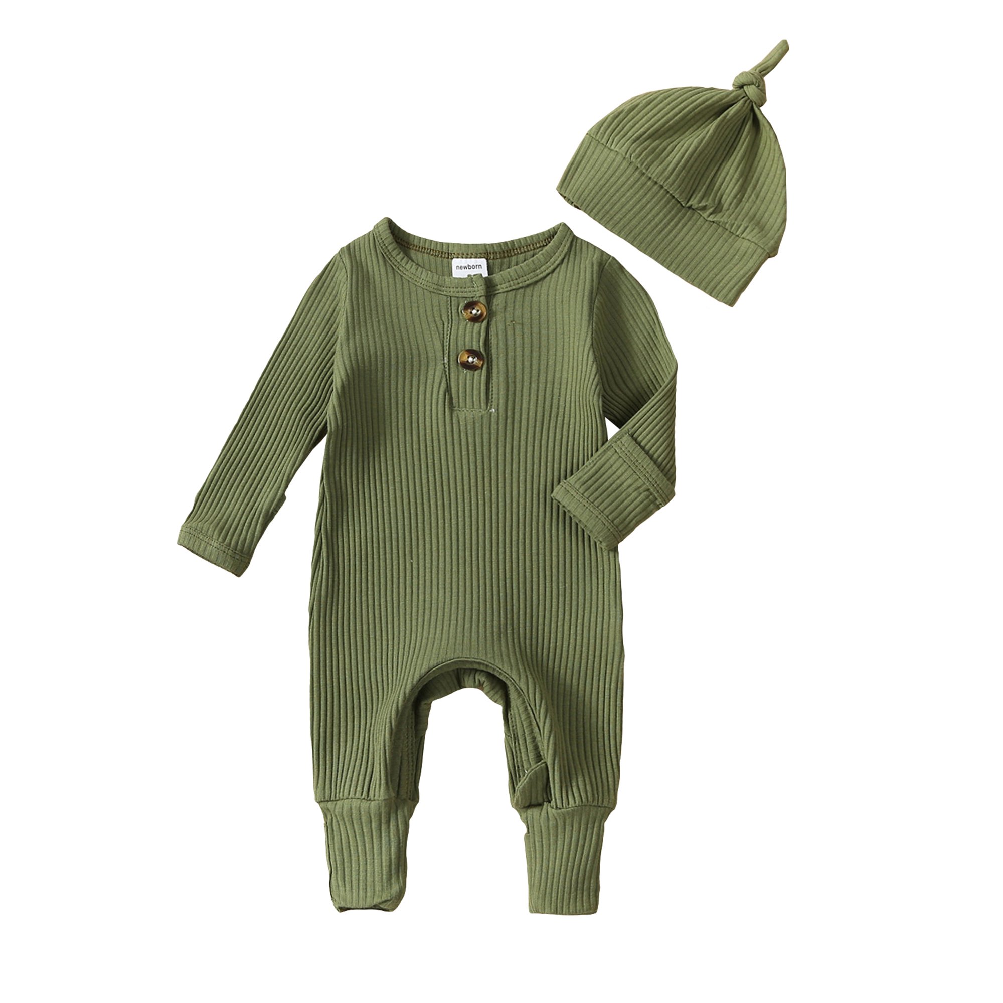 Click here for Nituyy Baby Boy 2 Pieces Outfits Solid Color Ribbe... prices