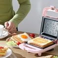 pathside Bread Maker - Toaster - Double Sided Heating Mini Breakfast ...