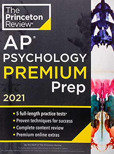Pre-Owned Princeton Review AP Psychology Premium Prep, 2021: 5 Practice ...