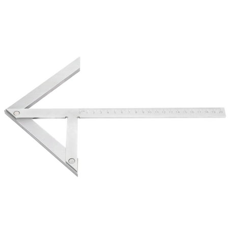 Angle Ruler, Protractor Mini Angle Gauge Stainless Steel Center Angle ...