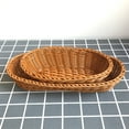 Travelwant Small & Large Handwoven Wicker Bread Basket, Round Serving ...