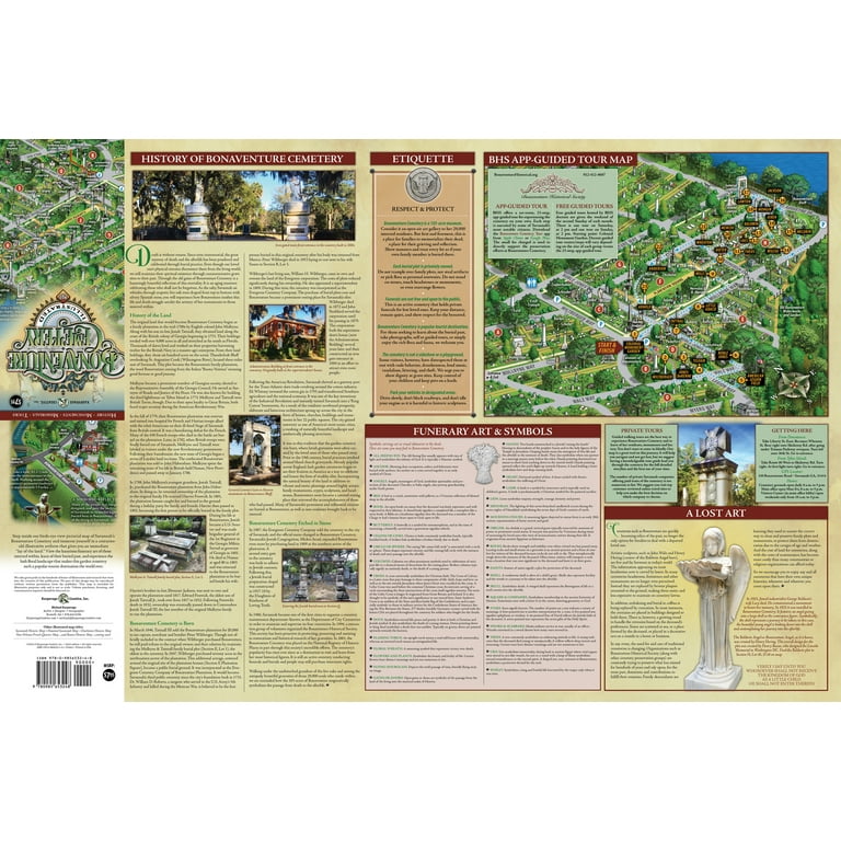 Bonaventure Cemetery Plot Map