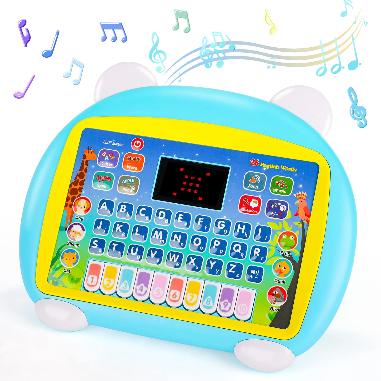 Tablet Toy For 1 2 3 Year Old Boys Educational Toys For Boy Girls Age 2 Tablet Toy For 1 2 3 Year Old Boys Educational Toys For Boy Girls Age 2