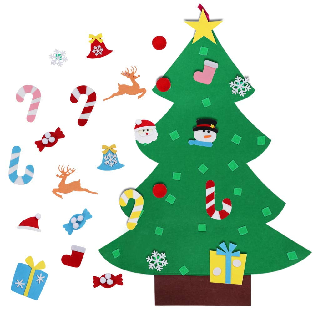 Click here for Freedo Felt Christmas Tree For Toddlers Kids Wall... prices