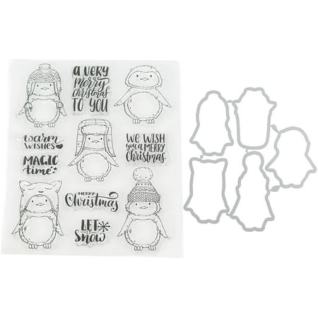 Transparent Stamps, Christmas Clear Stamp Imprint Decorative ...