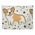BCIIG Dog Star Pattern Bone Tapestry Wall Hanging Unique Style Graphic ...