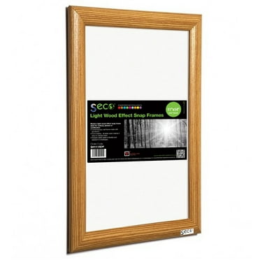 SECO Front Load Easy Open Snap Poster/Picture Frame 8.5 x 11 Inches ...