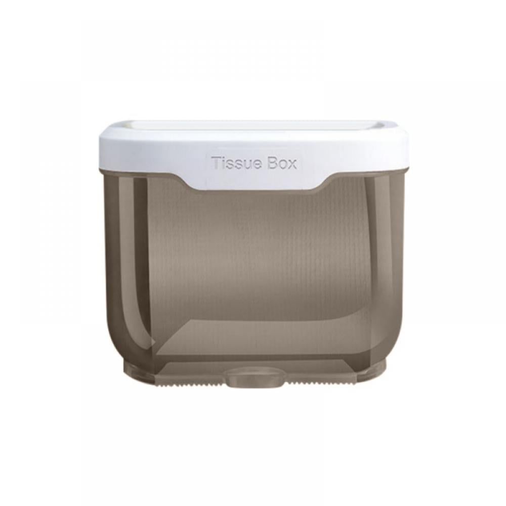 Paper Towel Holder Wall Mount and Countertop,Plastic Tissue Box ...