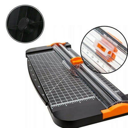 SHTUUYINGG A4 Paper Cutter 12 Inch Ruler Titanium Guillotine Paper ...