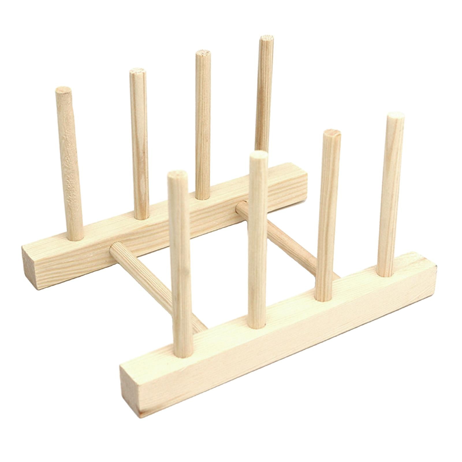 Thread Rack, Wooden Thread Holder Sewing Organizer for Sewing, Quilting ...