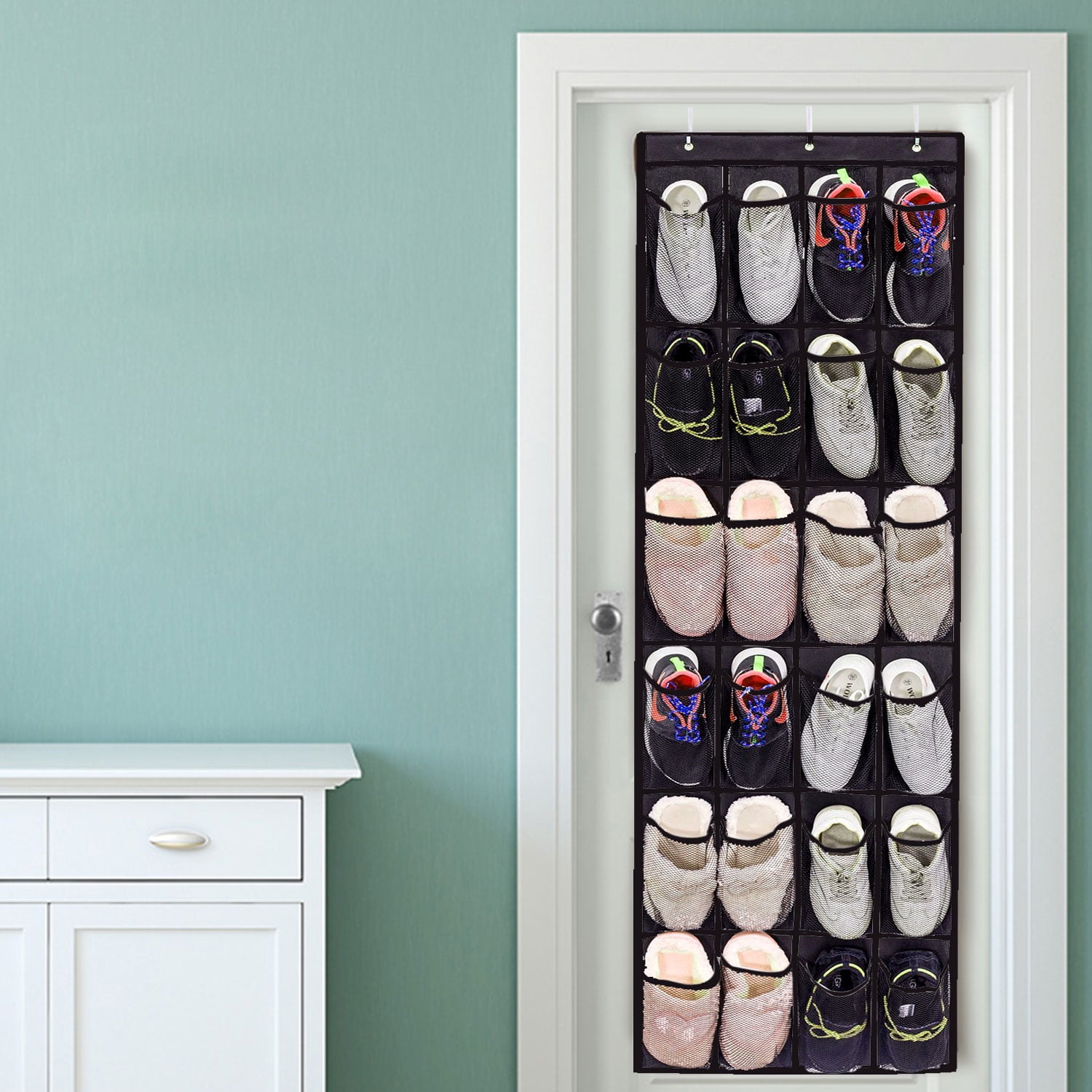 Click here for Topincn Over The Door Shoe Rack  24pockets Non-Wov... prices
