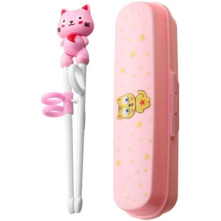 1 Pair Kids Training Chopsticks Cute Animal Shape Easy to Use Learning ...