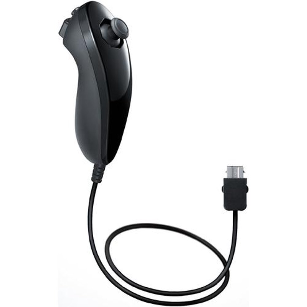 Nintendo Nunchuk Controller - Black - Walmart.com - Walmart.com