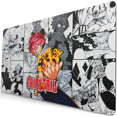 Fairy Tail Mouse pad Anime Game Large Desk pad Keyboard pad Computer ...