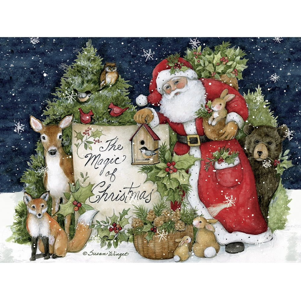 LANG Magic Of Christmas - 500 Pieces Jigsaw Puzzle - Walmart.com ...