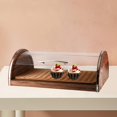 Mornei Bread Display Cabinet Bread Keeper Multipurpose Bread Holder ...