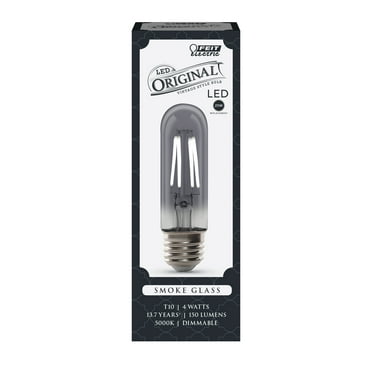 Feit Electric Fairy LED 1 Watts RGB Light Bulb, Mini Cylinder, Med (E26 ...