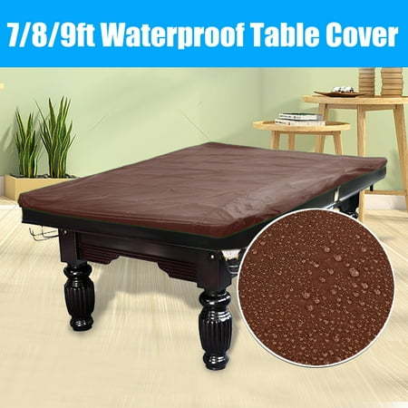 7/8/9ft Foot Pool Snooker Billiard Table Cover Fitted Heavy Duty ...