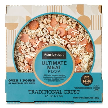 Marketside Pepperoni Pizza, Traditional Crust, Extra Large, Marinara ...