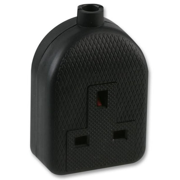 PRO ELEC - 1-Gang Rubber Trailing Socket 13A 250V Black - Walmart.ca