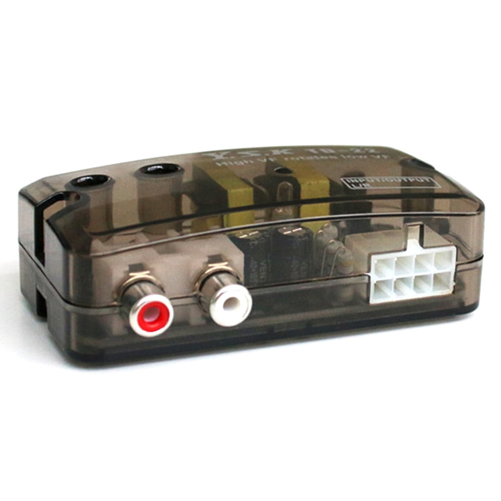 Auto Car Audio Converter RCA Stereo High To Low Adjustable Frequency ...