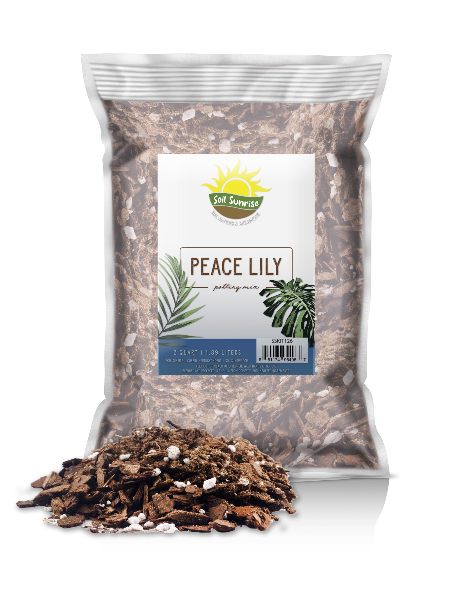 Peace Lily Potting Soil Mix 2 Quarts For Planting Growing Or peace-lily-potting-soil-mix-2-quarts-for-planting-growing-or