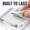Blank Acrylic Fridge Magnets, 10 Pack 2"x2" Clear Square DIY Photo ...