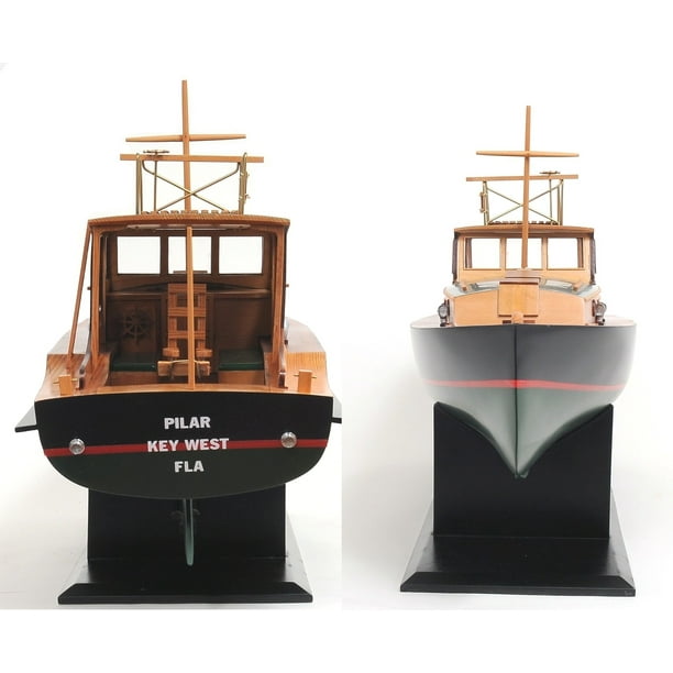 Hemingway? Pilar Fishing Boat Model Display - Walmart.com