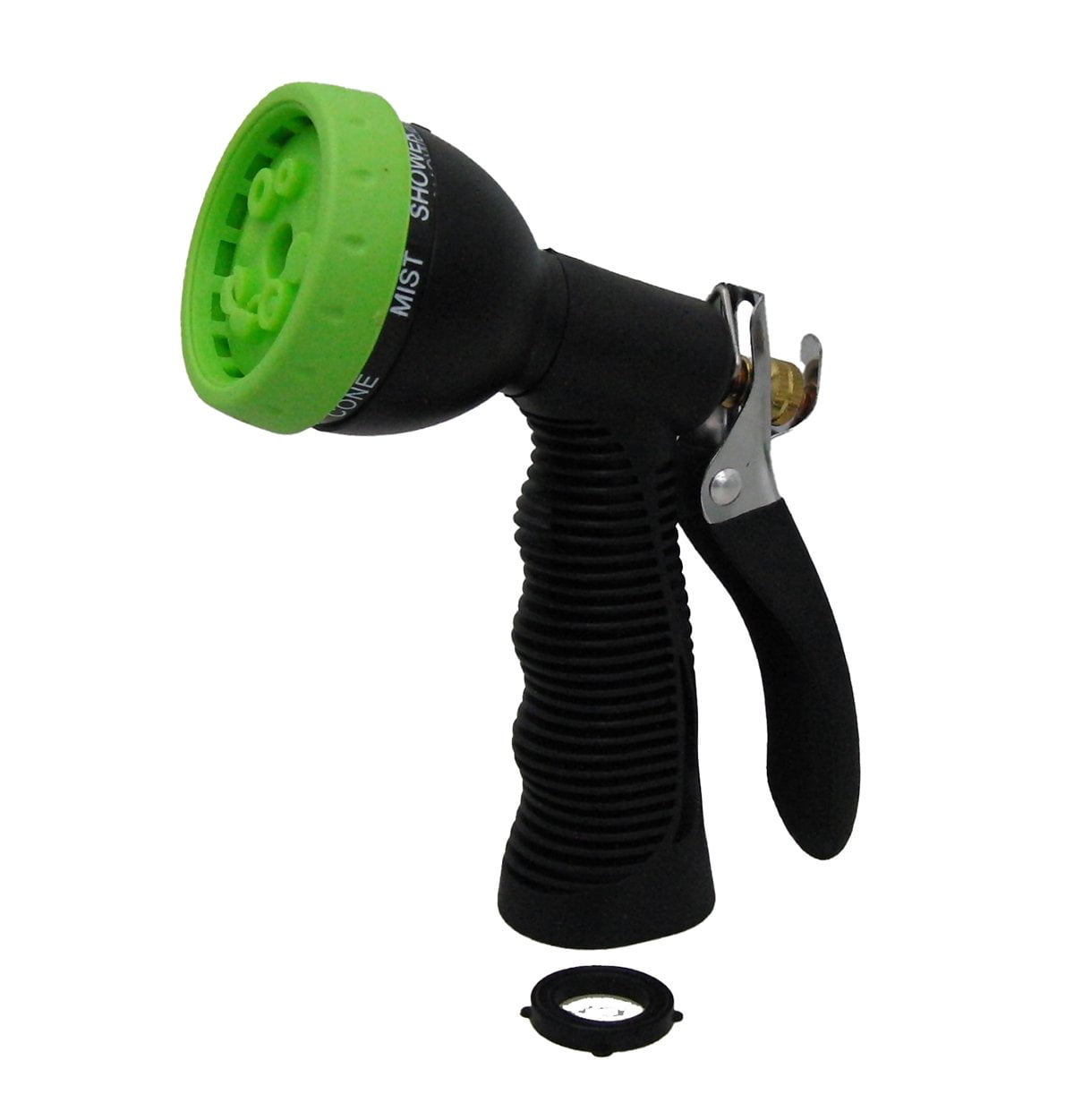 Tarvol Heavy Duty Garden Hose Nozzle Sprayer 8 Adjustable Water Spray ...