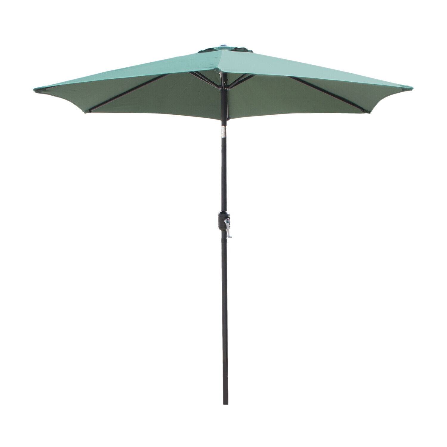 8FT Patio Umbrella Outdoor Table Market Umbrella with 8 Ribs for Garden ...
