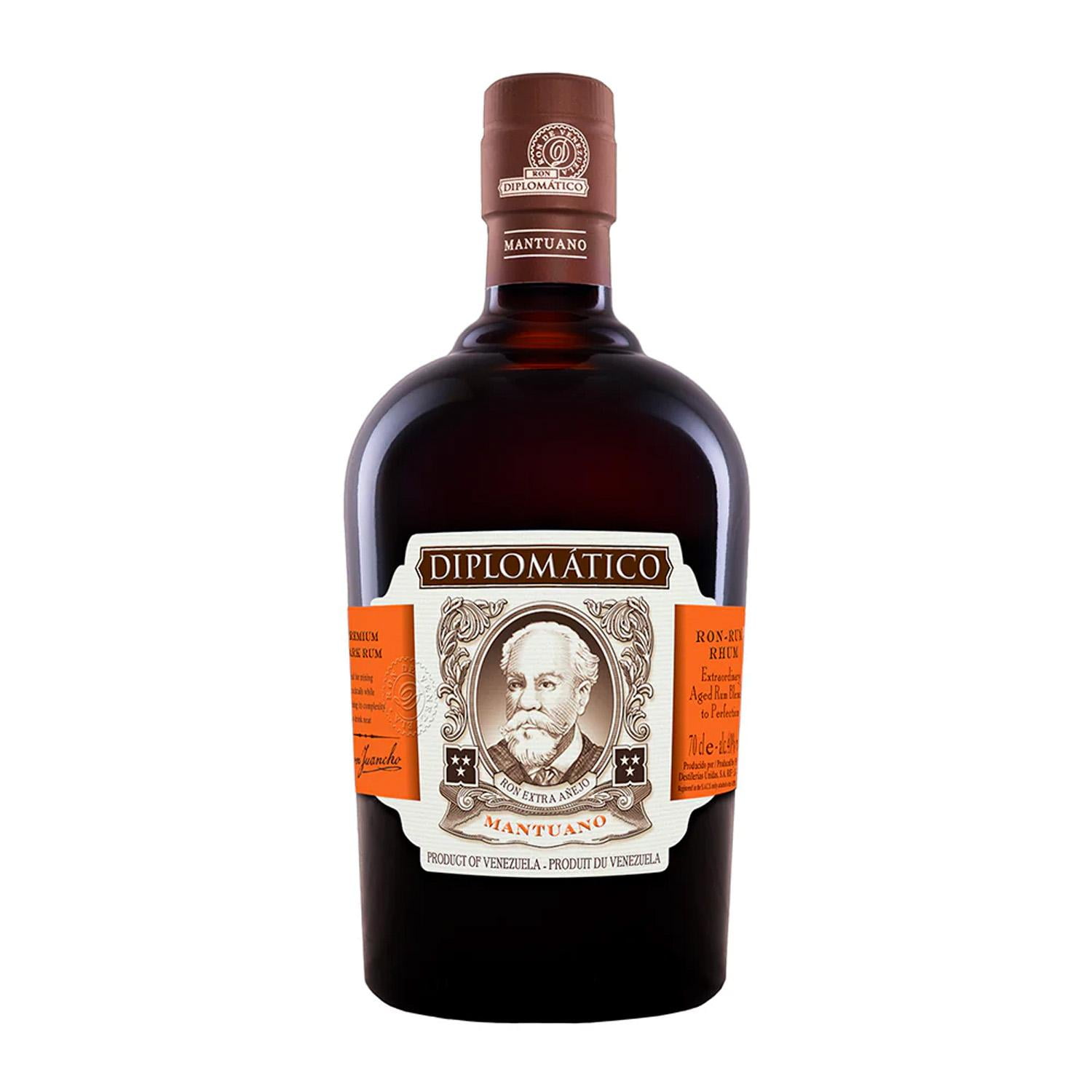 Pack de 6 Ron Diplomático Mantuano 750 ml Diplomático | Bodega Aurrera ...