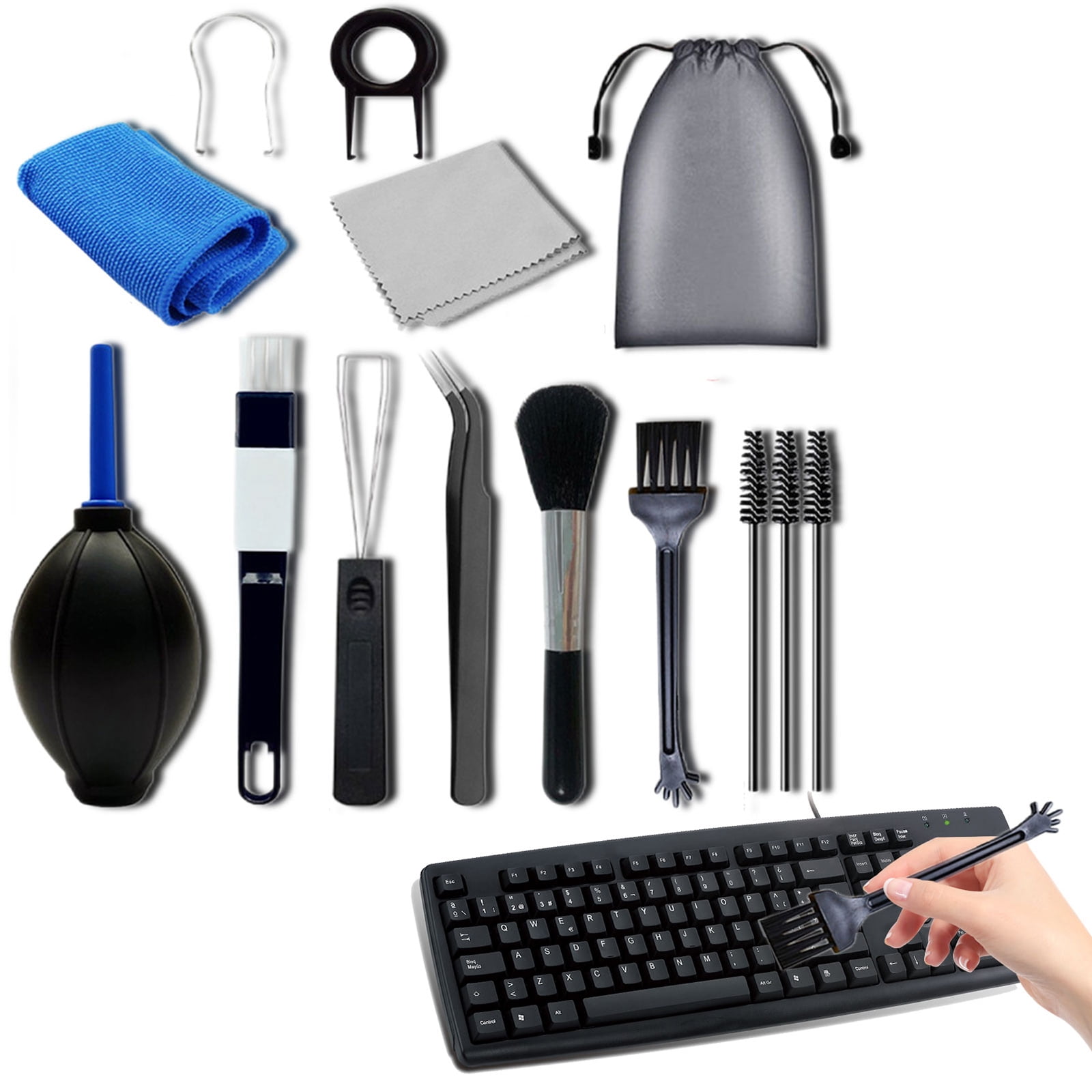 Cleaning Tool Kits Crevice Brush Household Electronic Dust Removal ...