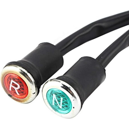 Indicator indicator, 12v Waterproof metal Light Signal Green Pilot Limp ...