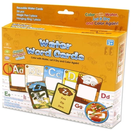 Aqua Doodle Flash Card 26 Letters Education Water Drawing Toys ...